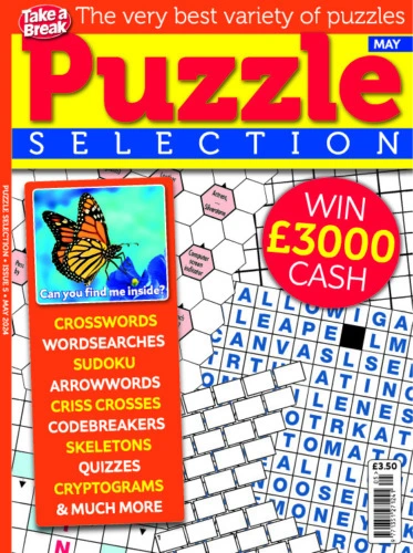 TAB Puzzle Selection Magazine Issue 04 2024 - Mags Direct