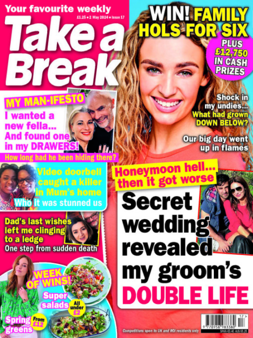 Take a Break Magazine Issue 17 2024 - Mags Direct