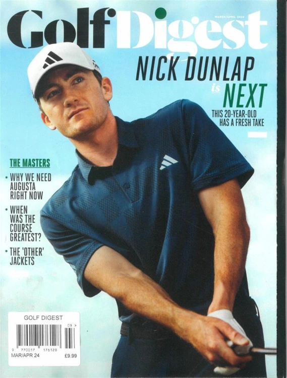 Golf Digest March April 2024 Magazine - Mags Direct