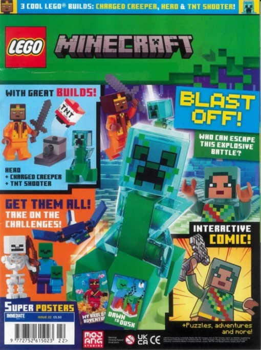 LEGO Minecraft Magazine Issue 22 - Mags Direct
