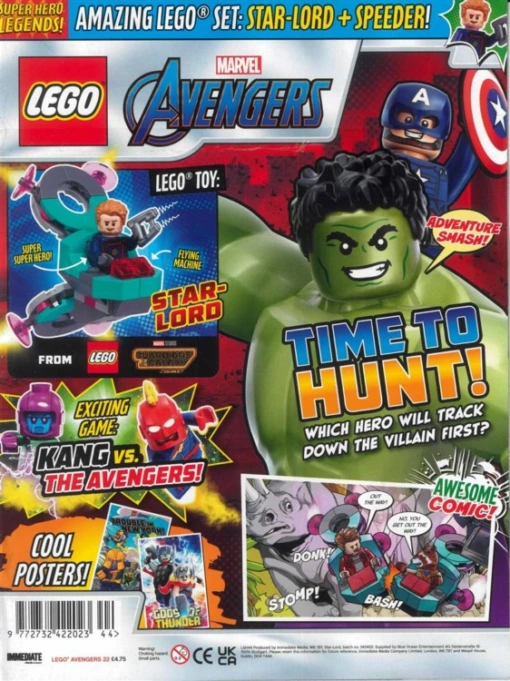 LEGO Superhero Legends Magazine Avengers22 - Mags Direct