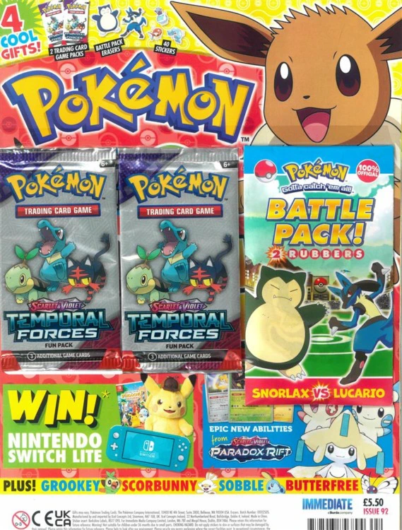 Pokemon Magazine Issue 92 - Mags Direct