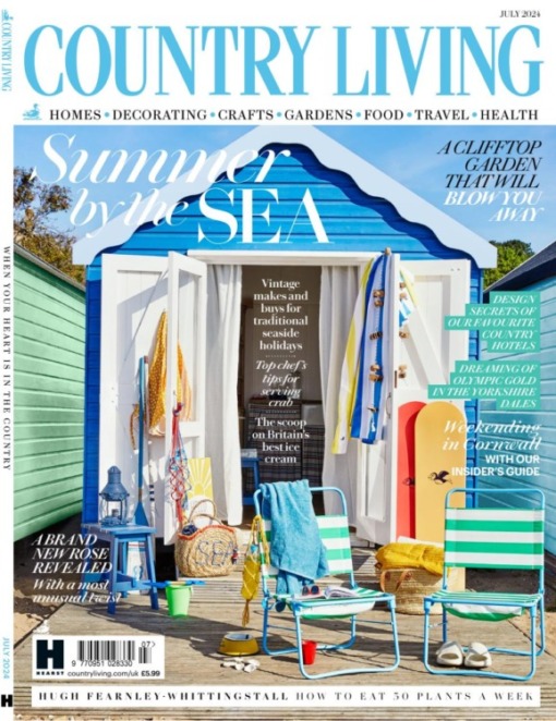Country Living Magazine July 2024 - Mags Direct
