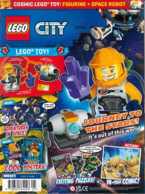 LEGO City Magazine Issue 75 - Mags Direct