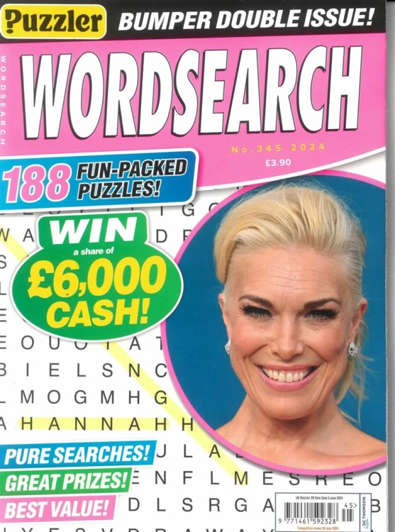 Puzzler Wordsearch Magazine 345 - Mags Direct