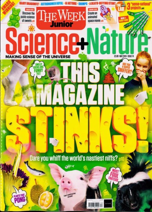 The Week Junior Science Nature 2024 issue 74 - Mags Direct