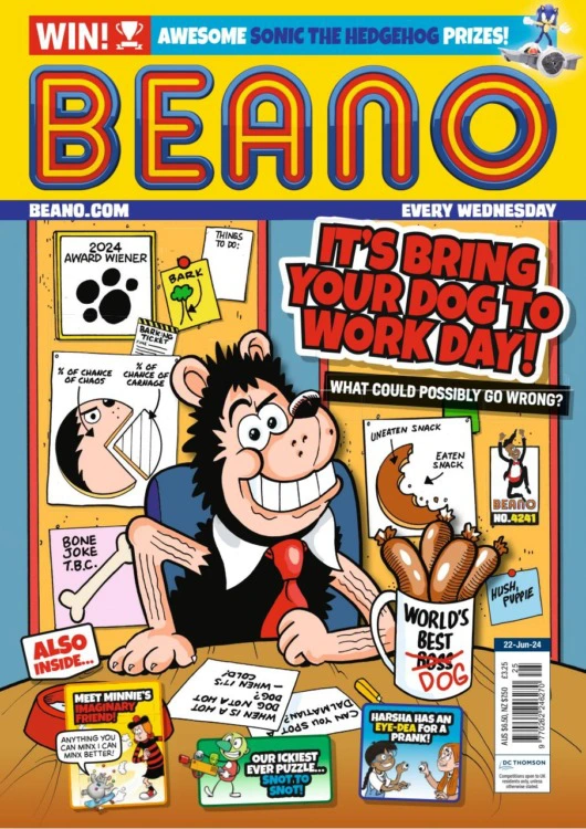 Beano Comic 22nd June 2024 - Mags Direct