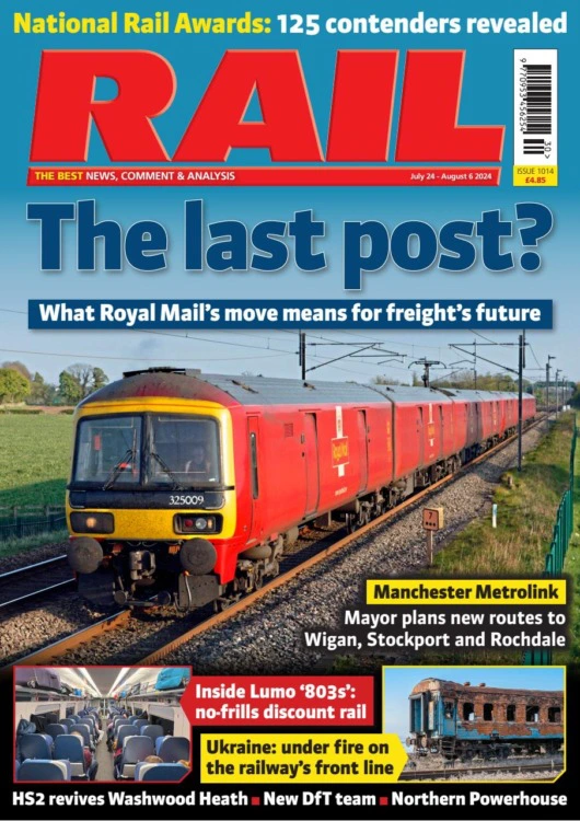 Rail Magazine 24 July 2024 - Mags Direct