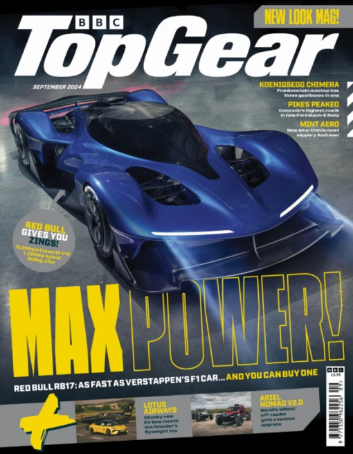 BBC Top Gear Magazine September 2024 - Mags Direct