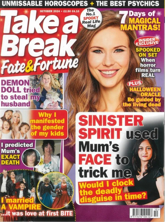 TAB Fate & Fortune Magazine October 2024 - Mags Direct