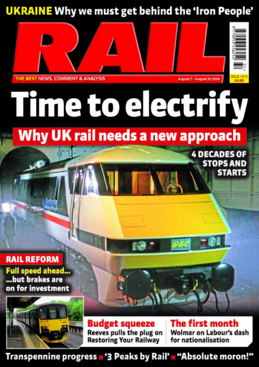 Rail Magazine 7th August 2024 - Mags Direct