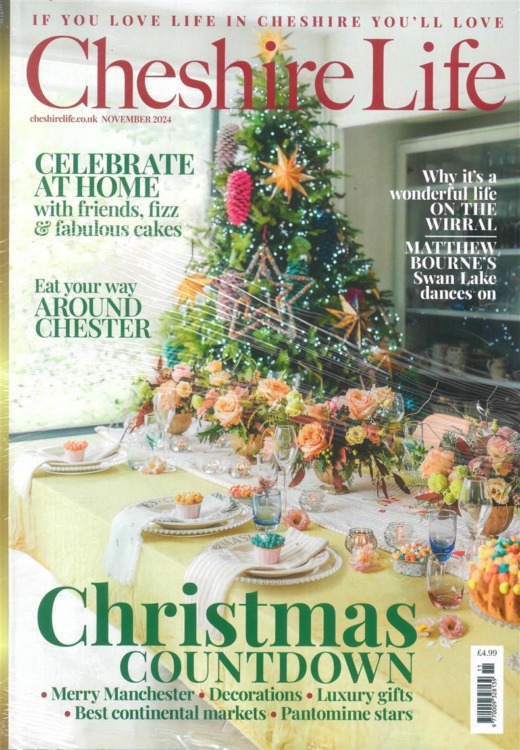 Cheshire Life Magazine November 2024 - Mags Direct