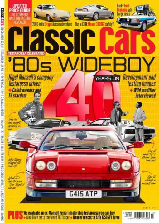 Classic Cars Magazine December 2024 - Mags Direct