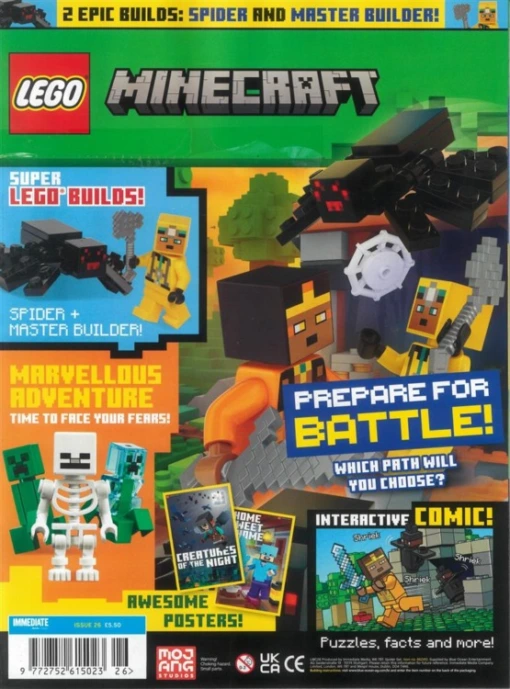 LEGO Minecraft Magazine Issue 26 - Mags Direct