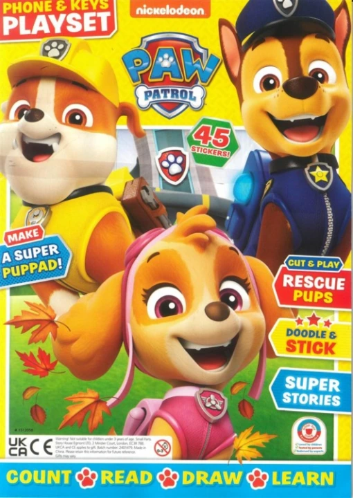 Paw Patrol Magazine 144 - Mags Direct