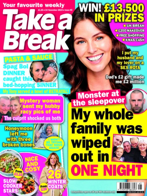 Take a Break Magazine Issue 45 2024 - Mags Direct