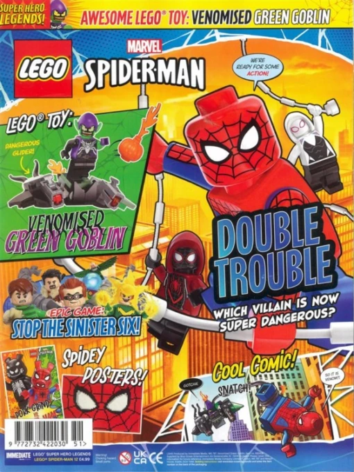 LEGO Superhero Legends Magazine Spiderman12 - Mags Direct