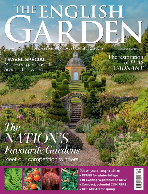 The English Garden Magazine January 2025 - Mags Direct