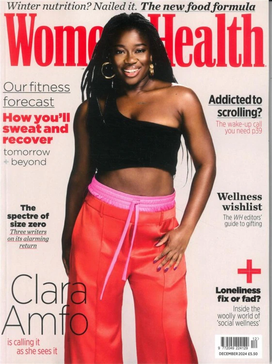 Women's Health UK Magazine December 2024 - Mags Direct