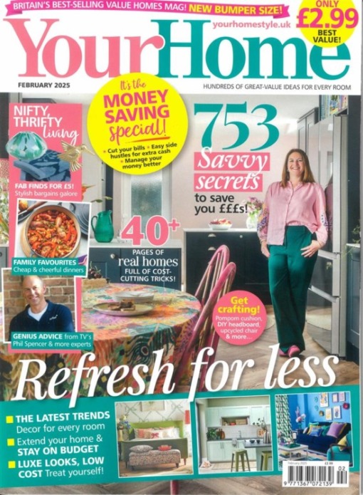 Your Home Magazine February 316 - Mags Direct