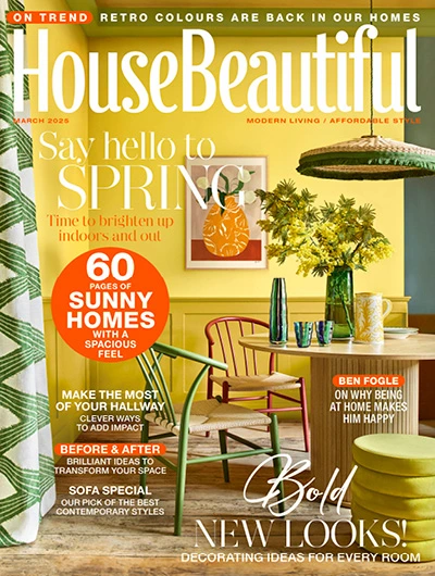 House Beautiful Magazine March 2025 - Mags Direct