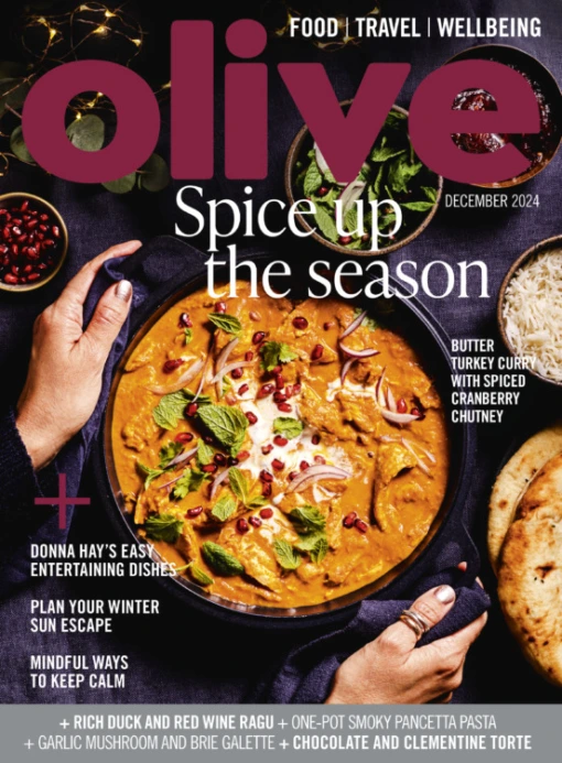 Olive Magazine December 2024 - Mags Direct
