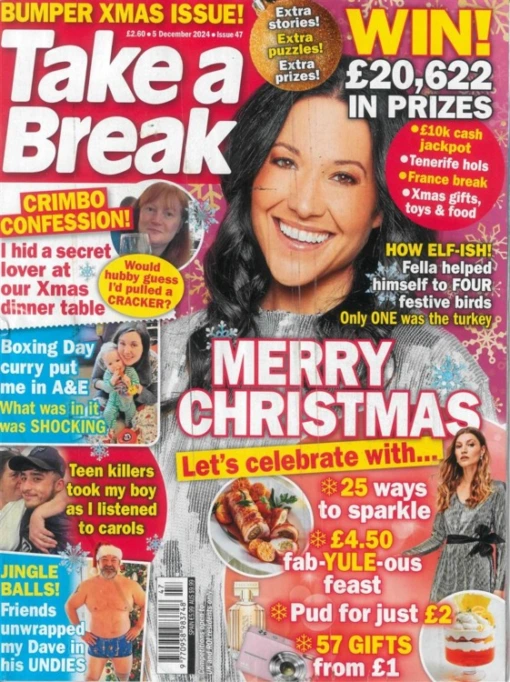 Take a Break Magazine Issue 47 2024 - Mags Direct