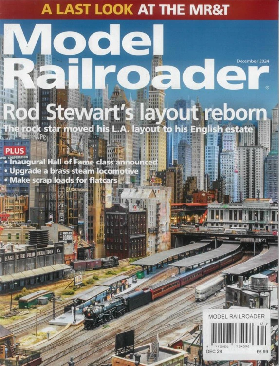 Model Railroader Magazine December 2024 - Mags Direct