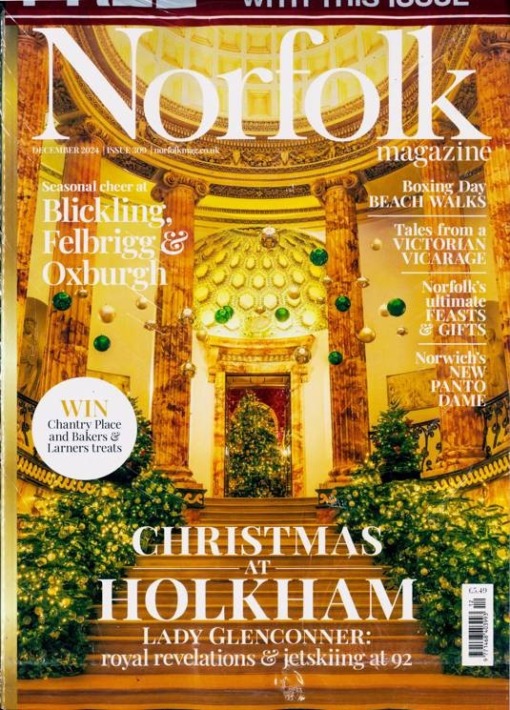 Norfolk Magazine December 2024 + Exclusive 2025 Calendar - Mags Direct
