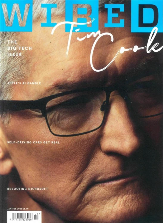 Wired UK Magazine January February 2025 - Mags Direct