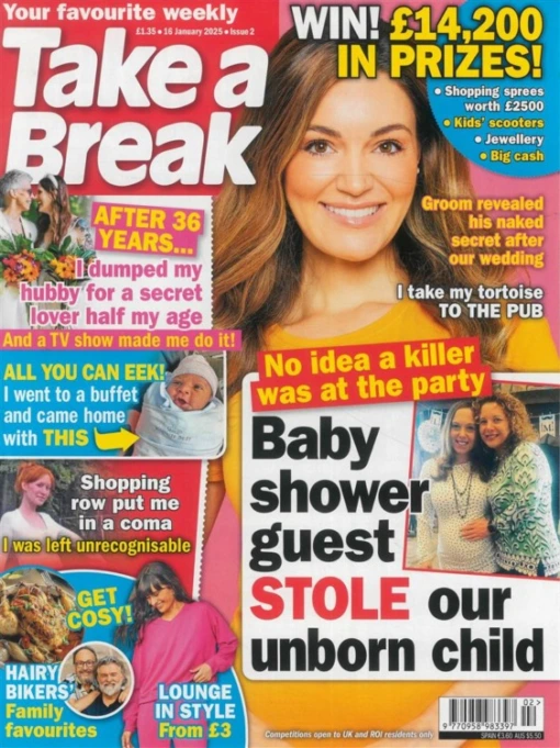 Take a Break Magazine Issue 2 2025 - Mags Direct
