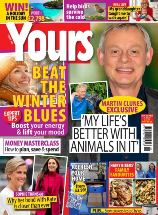Yours Magazine 21 January 2025 - Mags Direct