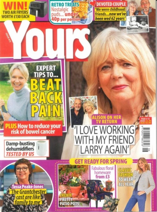 Yours Magazine 04 February 2025 - Mags Direct