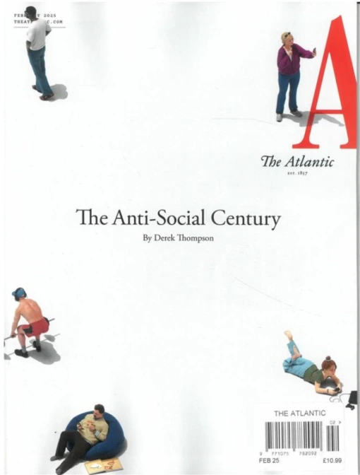 The Atlantic Magazine February 2025 - Mags Direct