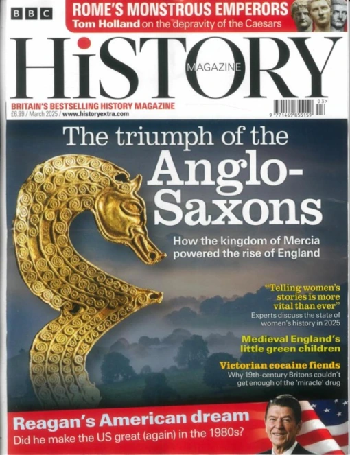 BBC History Magazine March 2025 Issue 318 - Mags Direct