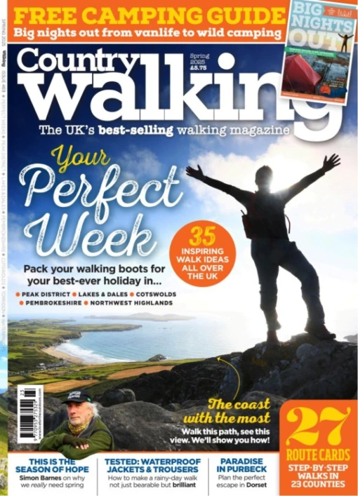 Country Walking Magazine April 2025 - Mags Direct