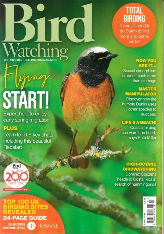Bird Watching Magazine April 2025 - Mags Direct