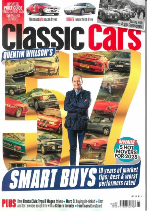 Classic Cars Magazine June 2025 - Mags Direct