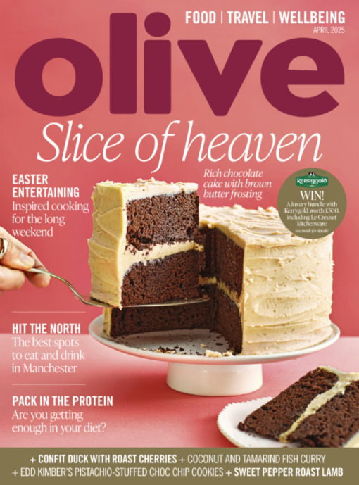 Olive Magazine April 2025 - Mags Direct
