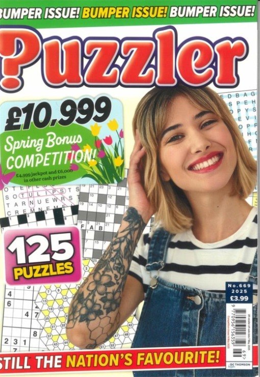 Puzzler Magazine 669 - Mags Direct