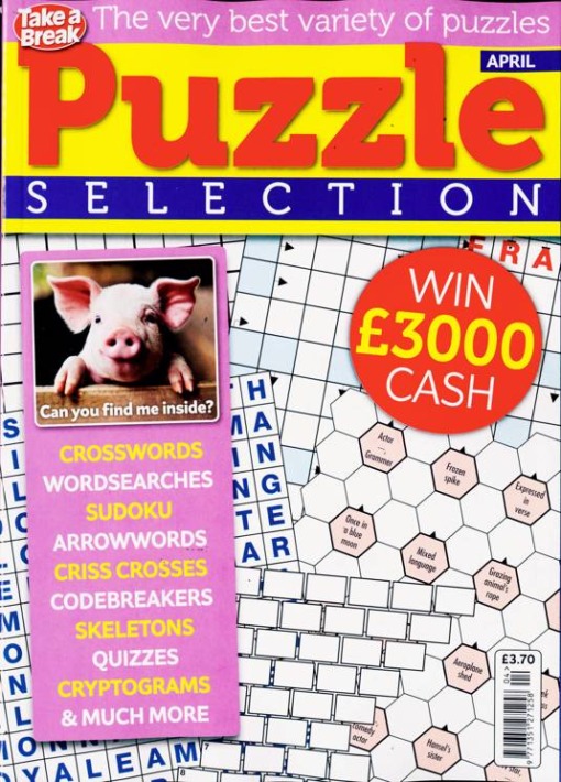 TAB Puzzle Selection Magazine Issue 04 2025 - Mags Direct