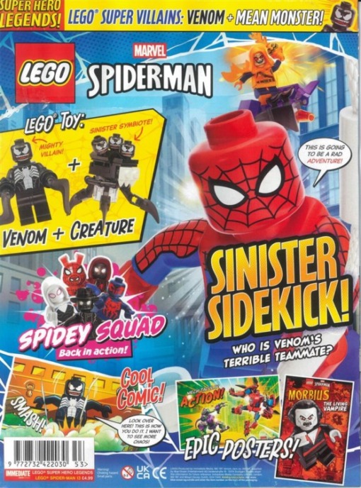 LEGO Superhero Legends Magazine Spiderman13 - Mags Direct