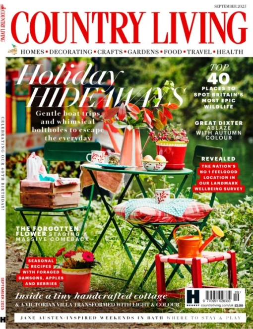 Country Living Magazine September 2025 - Mags Direct