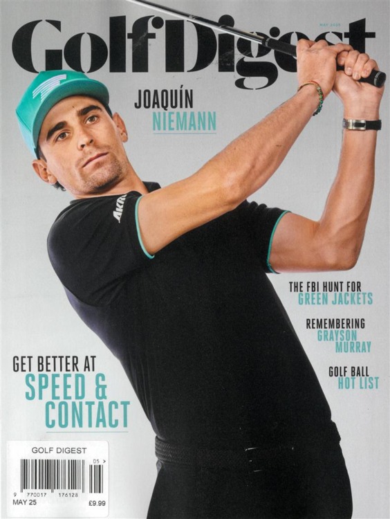 Golf Digest Magazine May 2025 - Mags Direct