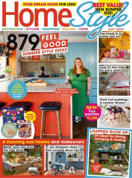 Homestyle Magazine July 2025 Issue 119 - Mags Direct