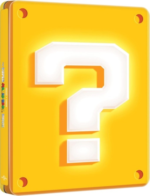 The Super Mario Bros. Movie DVD - 4K UHD & Blu-Ray Steelbook - Mags Direct