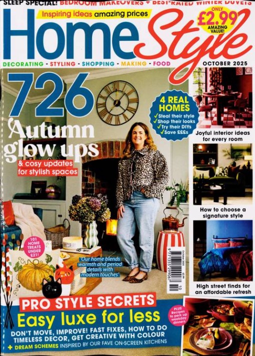 Homestyle Magazine October 2025 - Mags Direct