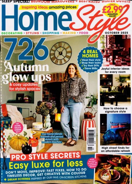 Homestyle Magazine October 2025 - Mags Direct