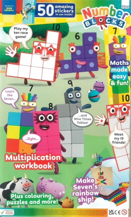 Numberblocks Magazine Issue 45 - Mags Direct