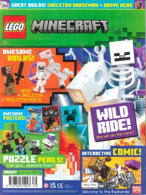 LEGO Minecraft Magazine Issue 39 - Mags Direct